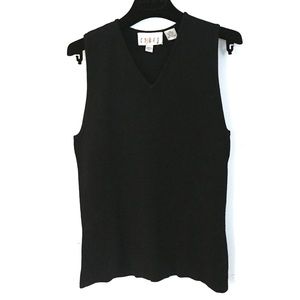 Cyrus | Tops | Ribbed Vneck Shell | Poshmark